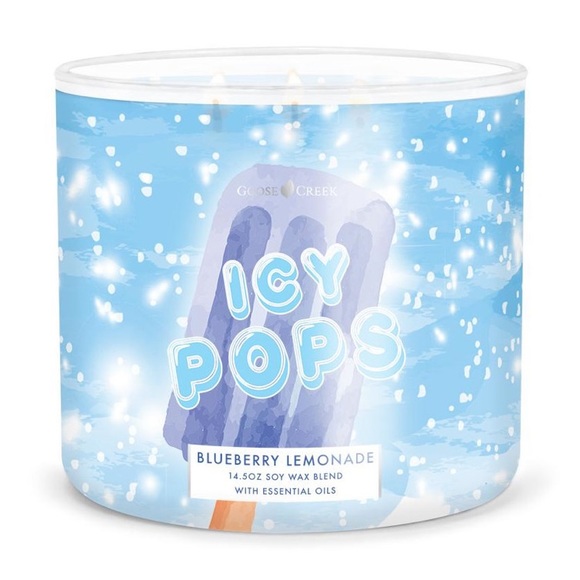 Goose Creek | Accents | Gc Blueberry Lemonade Icy Pops 3wick Candle New ...